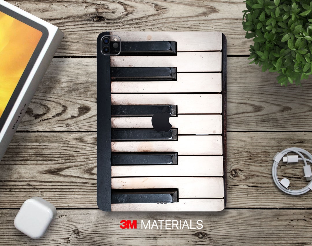 Piano Keys iPad Vinyl Decal: Musical Note Kindle Ebook Skin - Etsy