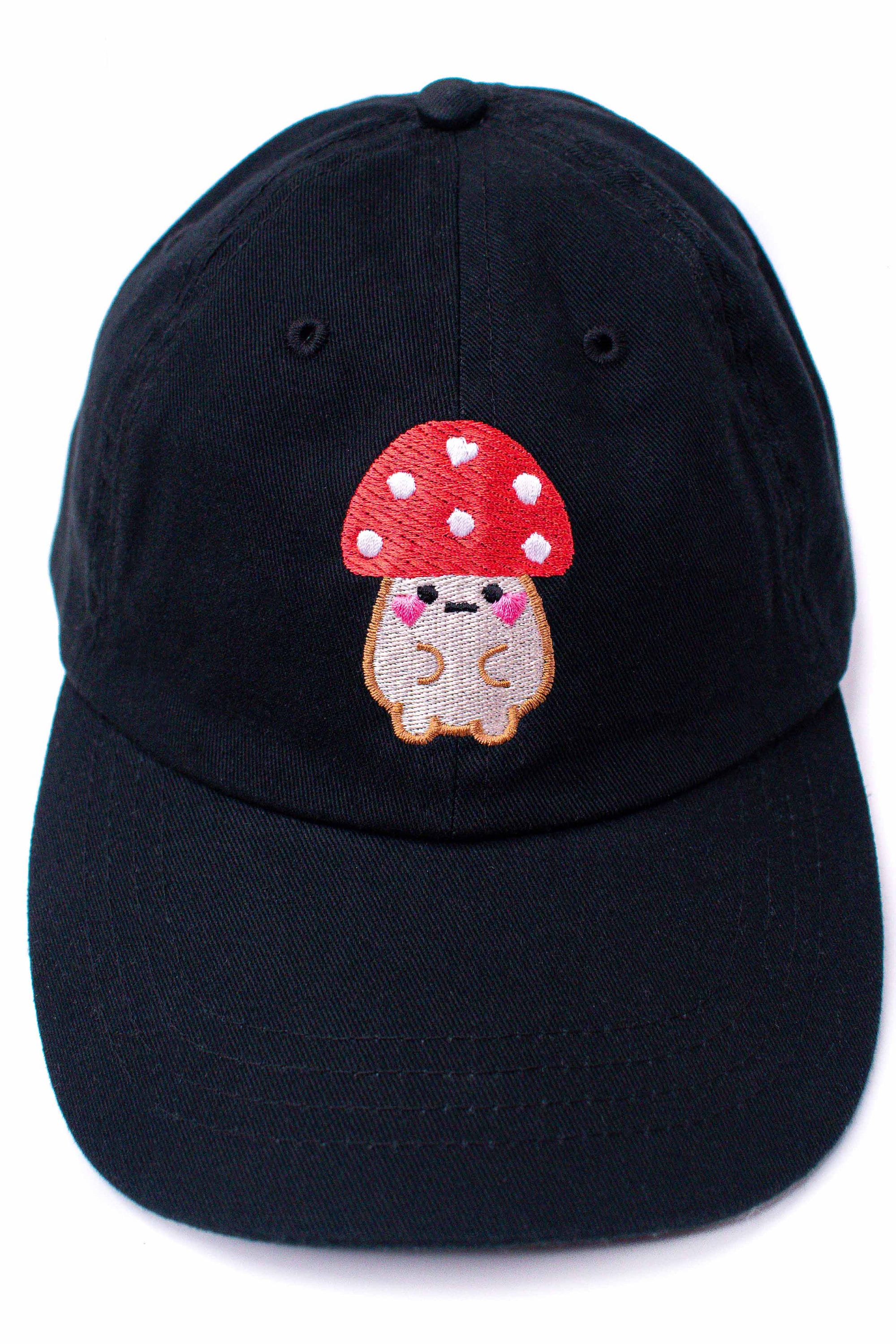Cute Mushroom Embroidered Cap Dad Hat Pastel Kawaii Soft - Etsy