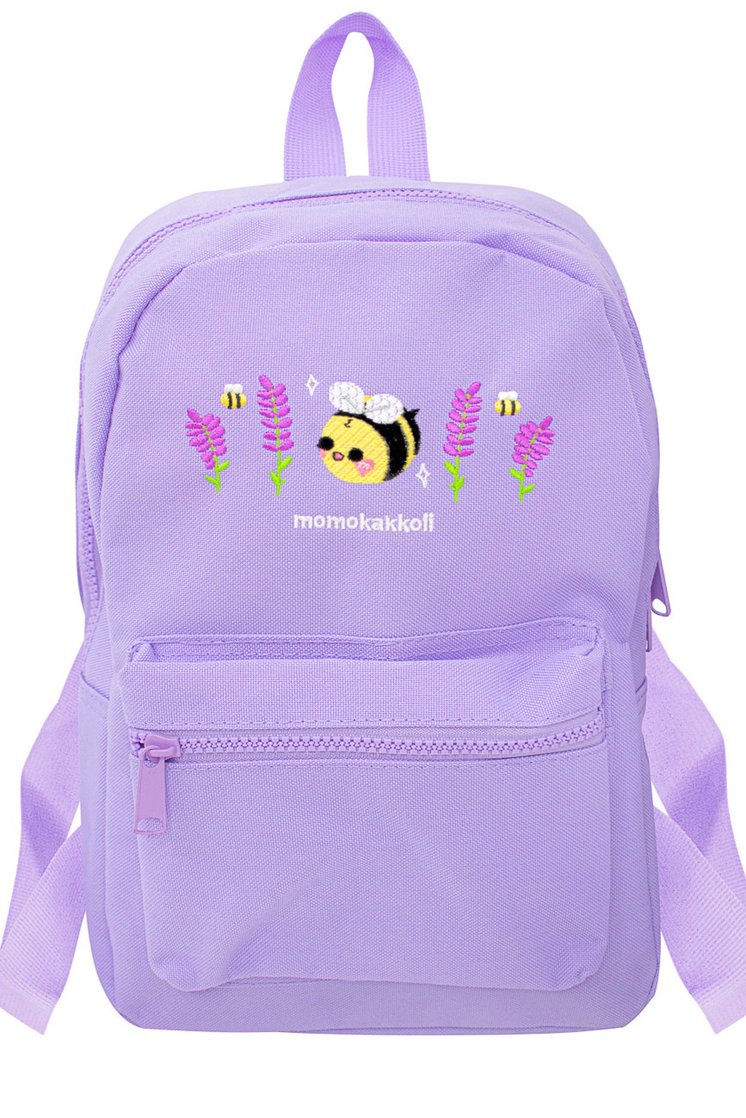 MINI Backpack Adorable Bibi the Bee Embroidered Lavender Cottagecore ...