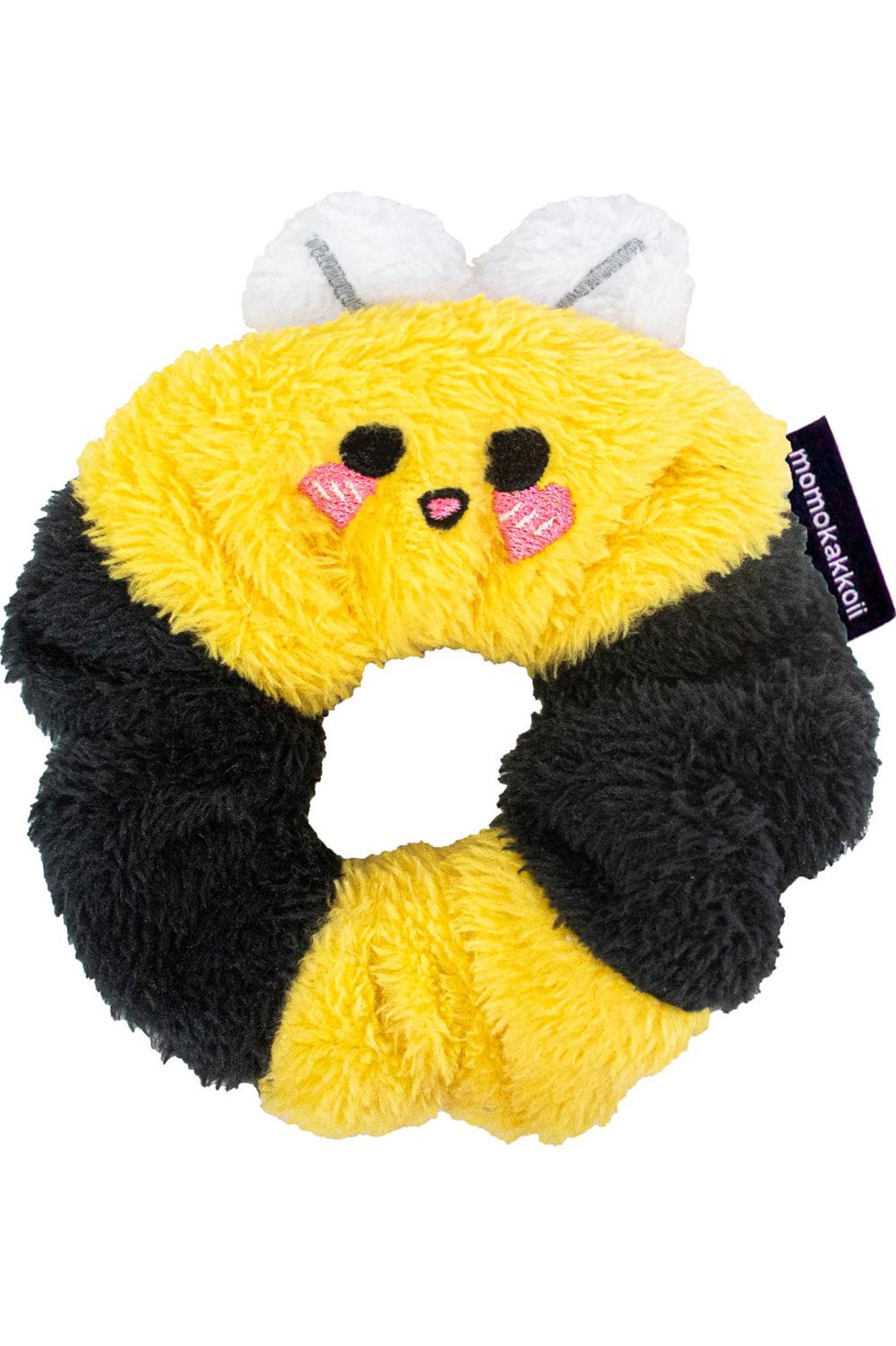 Bibi the Bee Handmade Scrunchie Fluffy Hair Tie Unisex Whimsical ...