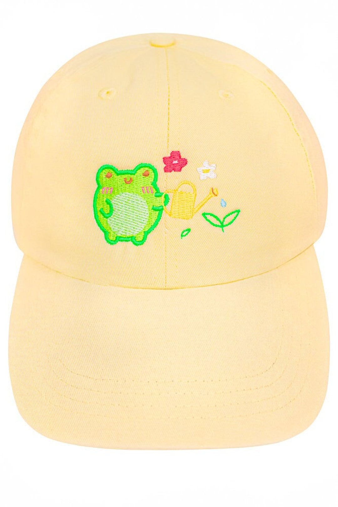 Albert the Gardener Embroidered Cap Frog Art Froggy Core Froggie ...