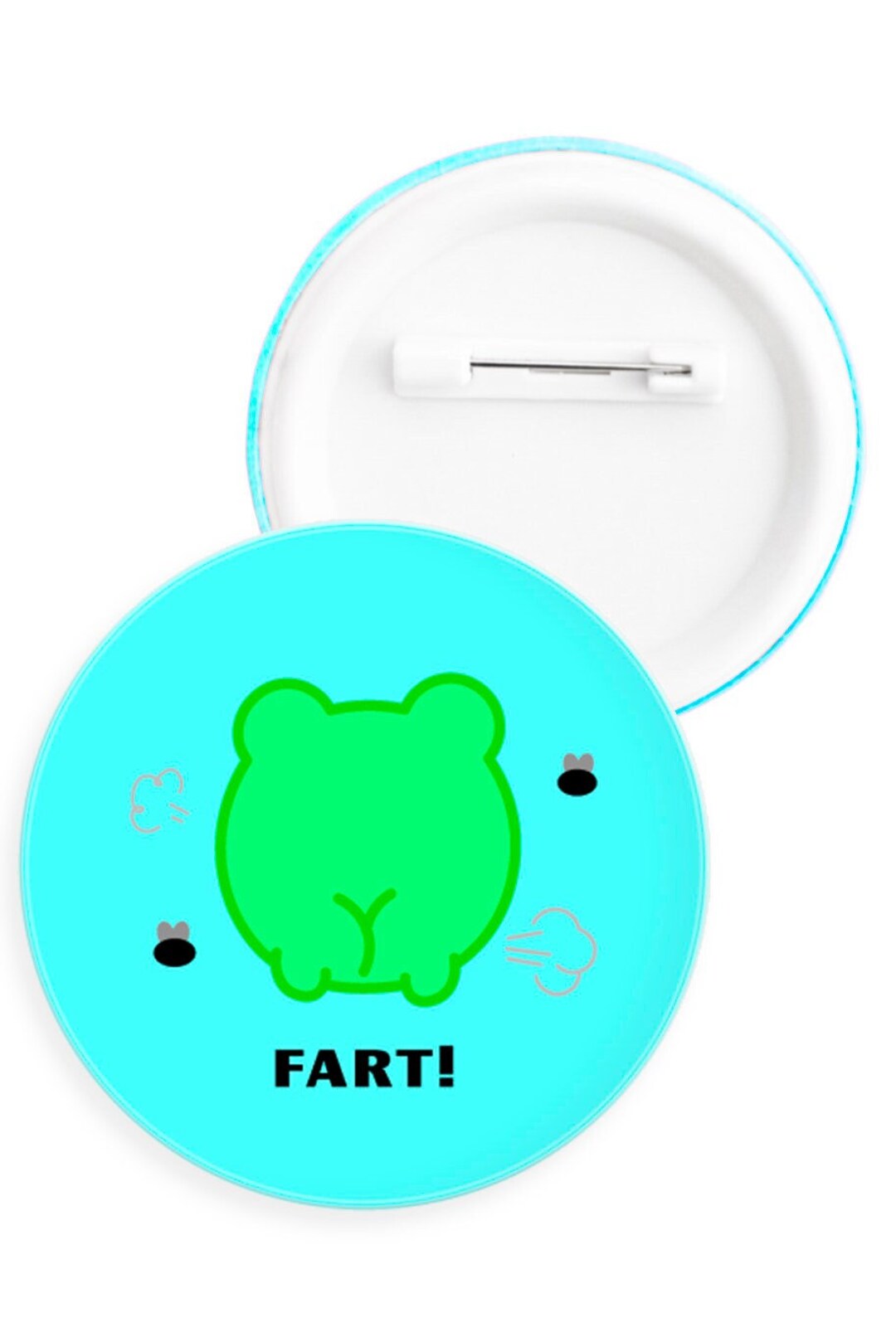 Albert the Frog Fart Button Badge Pinback Button Froggy - Etsy