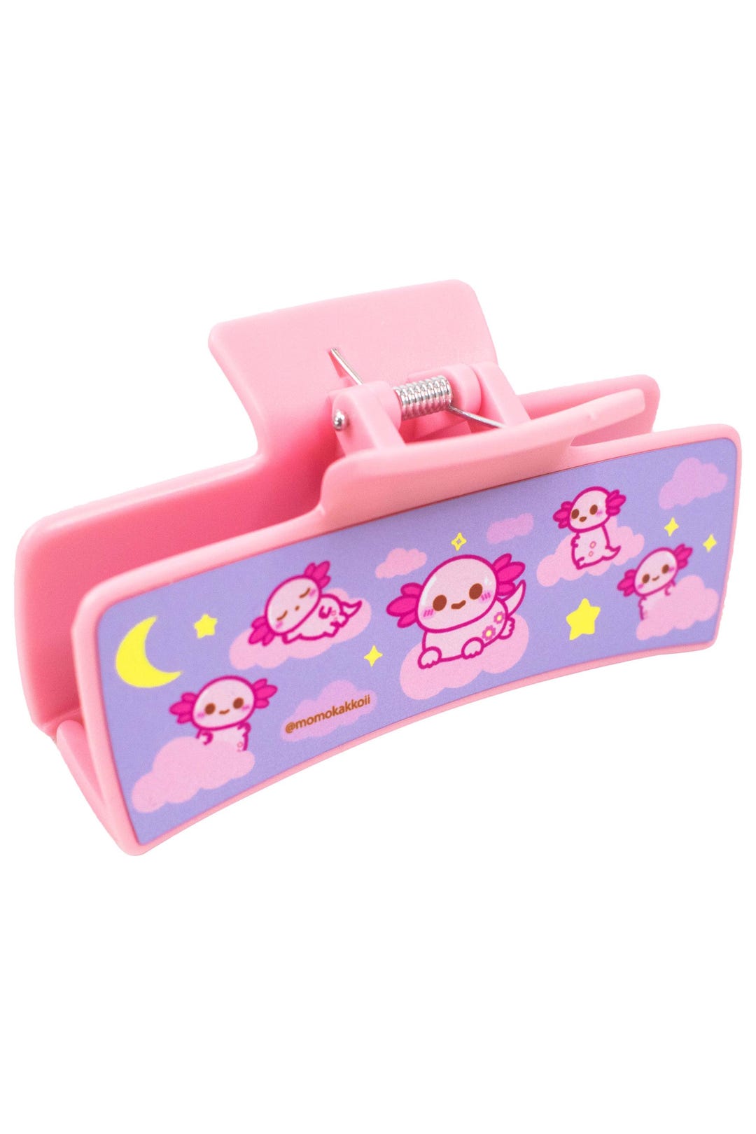 Cloud Cuddles Xoxi the Axolotl Hair Claw Clip – Kawaii Axolotl Pastel ...