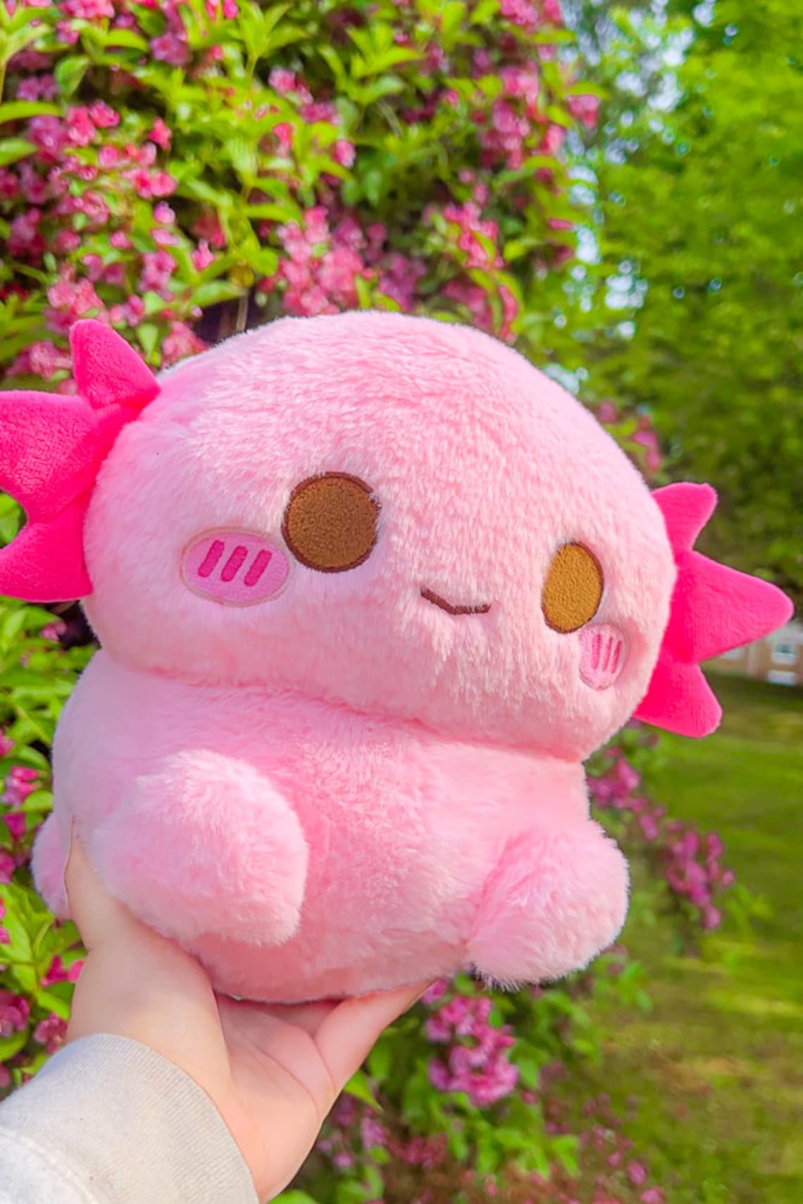 Cute Xoxi the Axolotl Plush Toy Plushie Stuffed Animal - Etsy