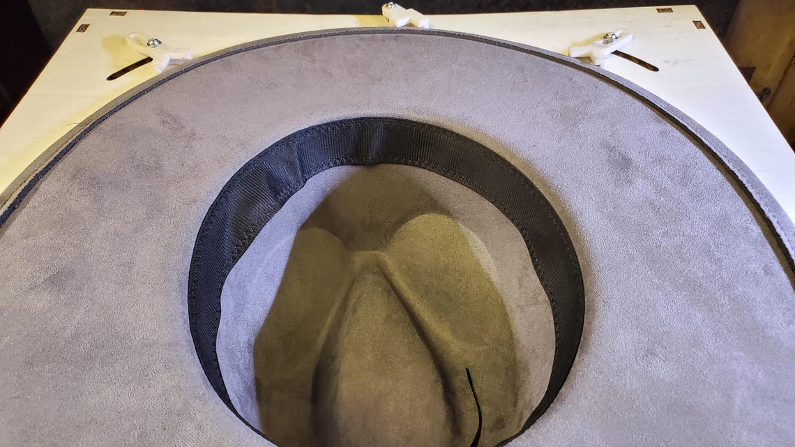Hat Burning Jig, Laser Engraving, Wide Brim Hat Template Jig, DXF and ...
