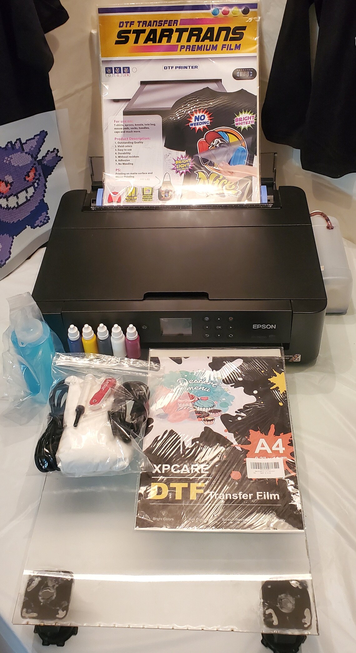 DTF CONVERTED A3 PRINTER Starter Kit Epson XP15000 Printer Bundle - Etsy