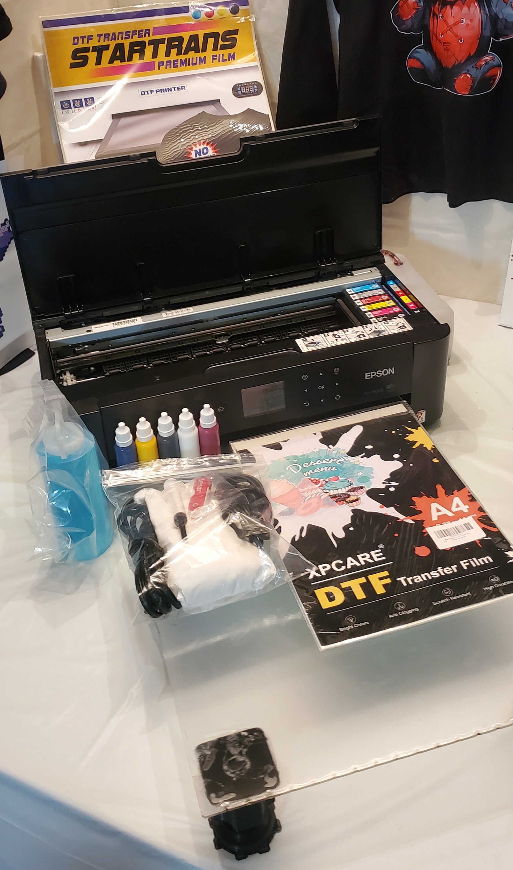 DTF CONVERTED A3 PRINTER Starter Kit Epson XP15000 Printer Bundle - Etsy