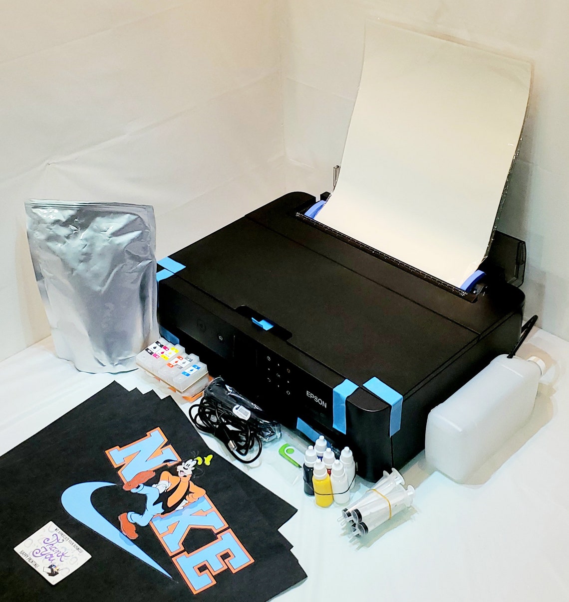 DTF CONVERTED A3 PRINTER Starter Kit Epson XP15000 Printer Bundle - Etsy