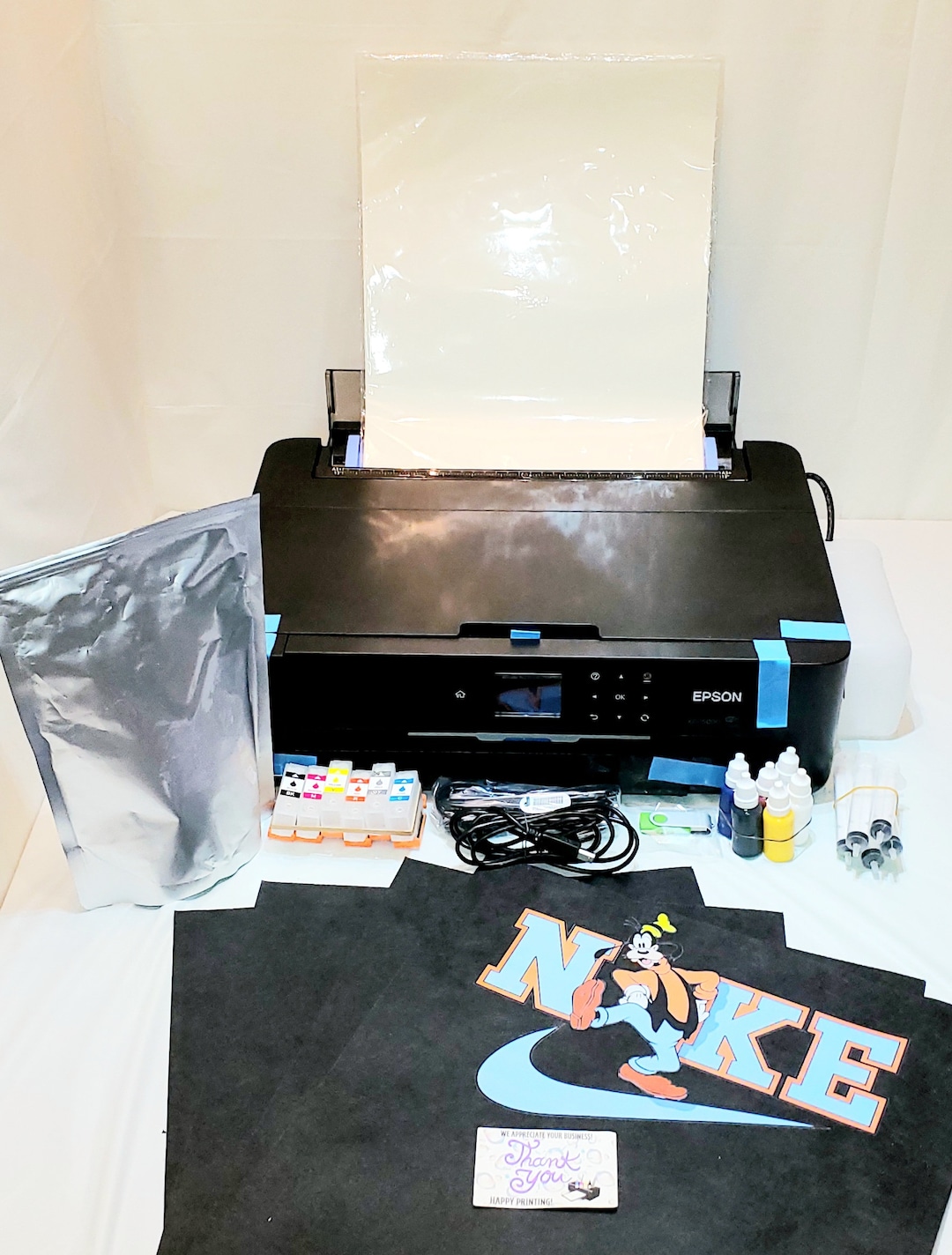 DTF CONVERTED A3 PRINTER Starter Kit Epson XP15000 Printer Bundle - Etsy