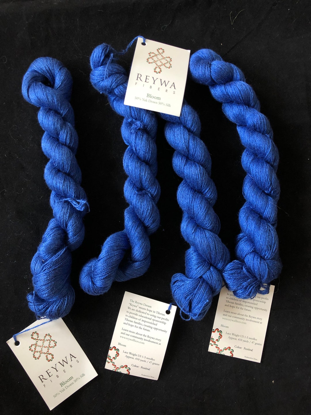 Reywa Fibers Bloom Yak Down Yarn Silk Blend Festival Color 62 - Etsy