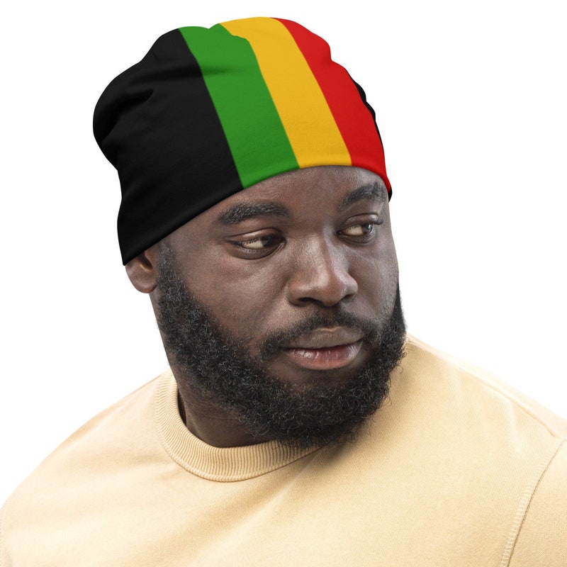 Rasta Beanie - Etsy