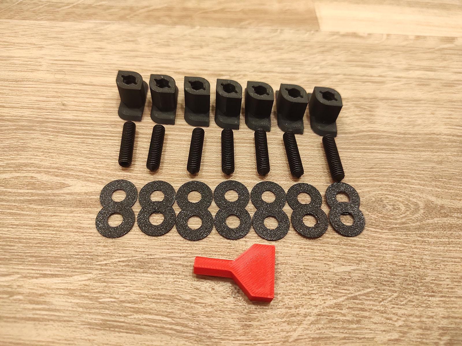 Acoustic Panel Wooden Drops, Wall Hooks, Water Drop Hanger, Oak Wood ...