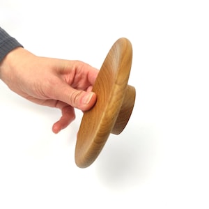 Wooden Round Handles, Size 2 to 6 Inches, Wardrobe Pulls, Wood Drawer ...