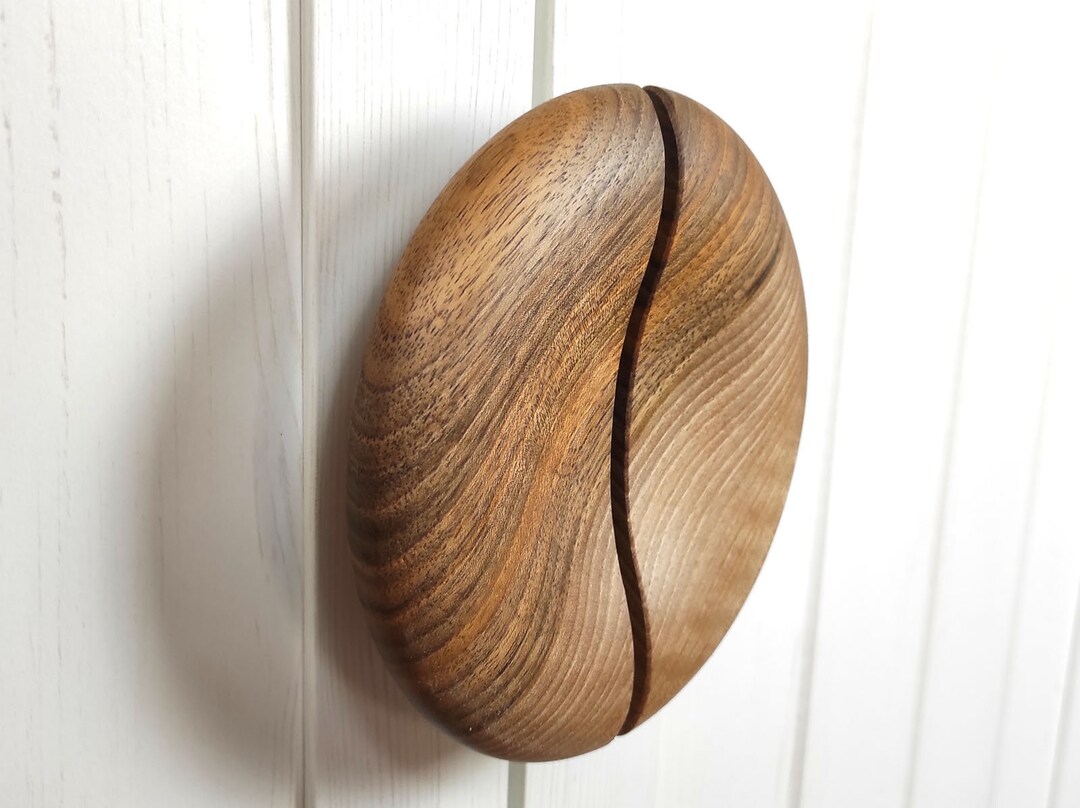 Wooden Handles Door Pulls, Wardrobe Door Oak, Wooden Cabinet Handles ...