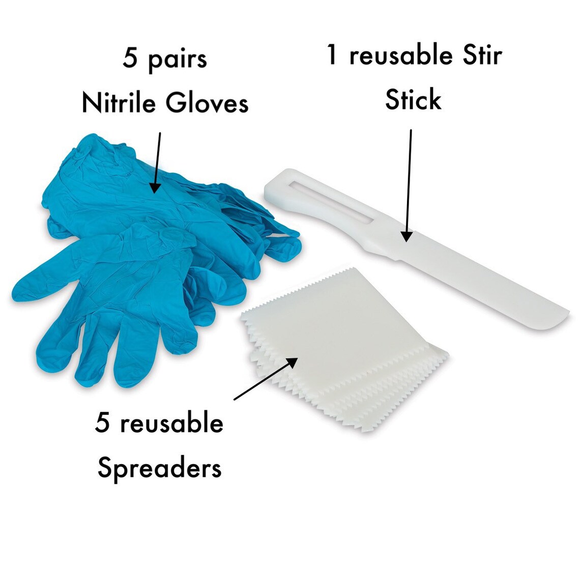 Epoxy Resin Accessory Set gloves Spreaders Stir Stick - Etsy