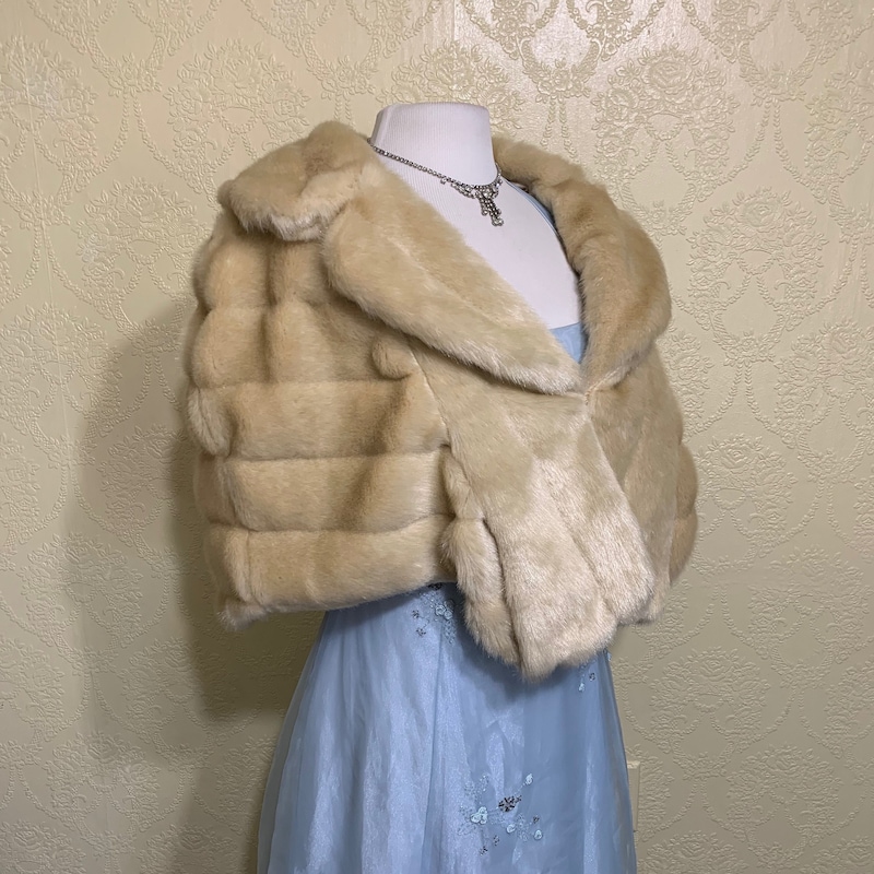 Faux Fur Stole - Etsy