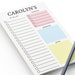 Grocery List Notepad, Grocery Notepad, Shopping List Notepad, Meal Plan ...