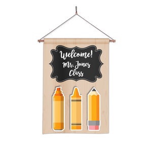 Personalized Classroom Flag, Teacher Flag, Custom Teacher Flag ...