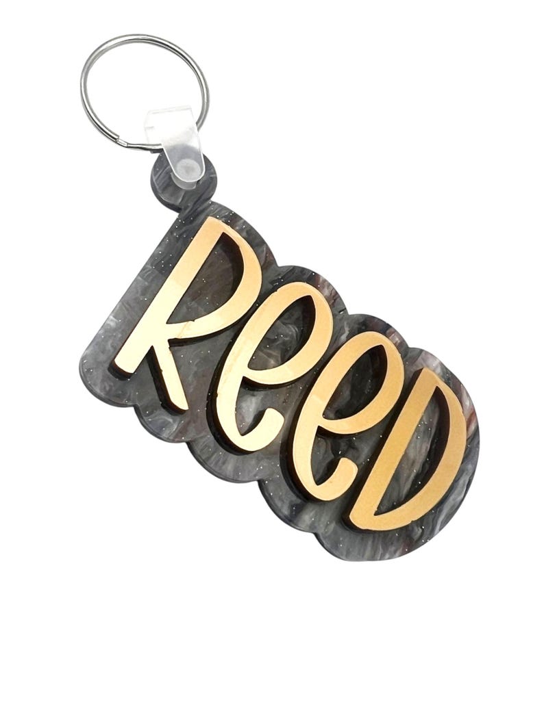 Custom Name Keychain, Personalized Name Backpack Keychain for Kids ...