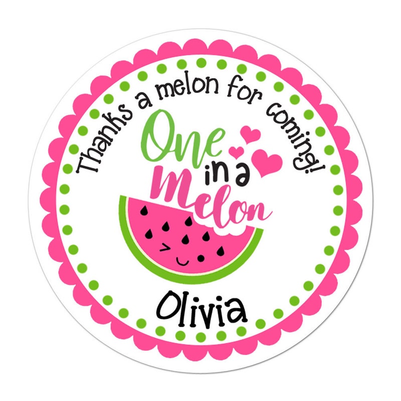 One in a Melon Party - Etsy