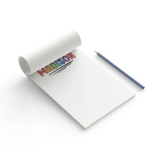 Personalized Notepad for Kids, Custom Notepad With Name, Kids Notepads ...