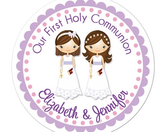 Mi Primera Comunion Stickers, My First Communion, Baptism Stickers ...