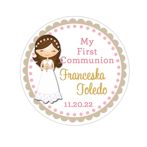 Communion Stickers - Etsy