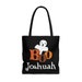 Personalized Halloween Boo Ghost Trick or Treat Bag, Kids Halloween ...