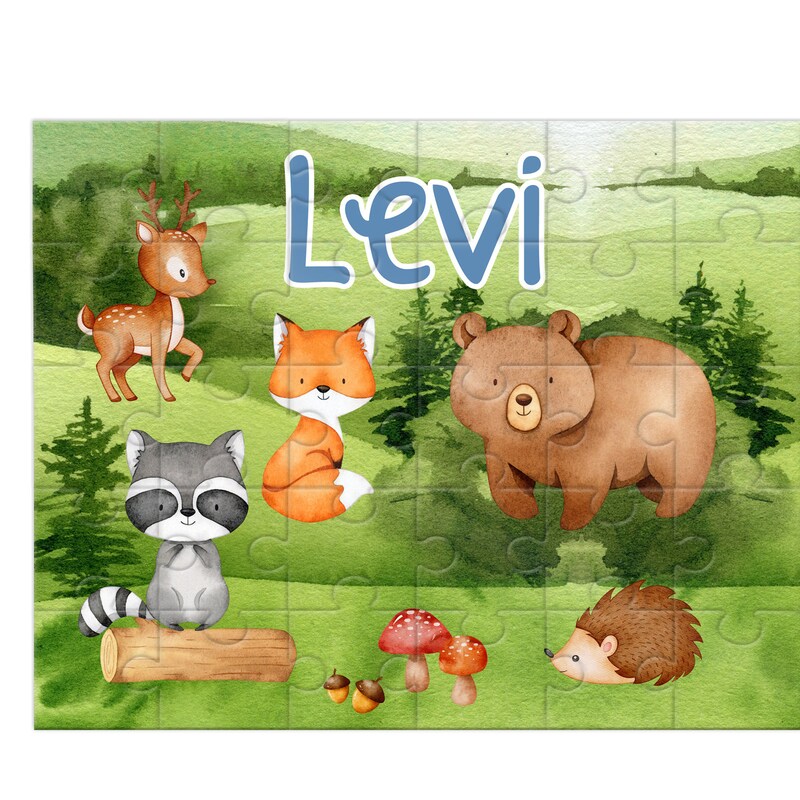 Woodland Animal Toy - Etsy