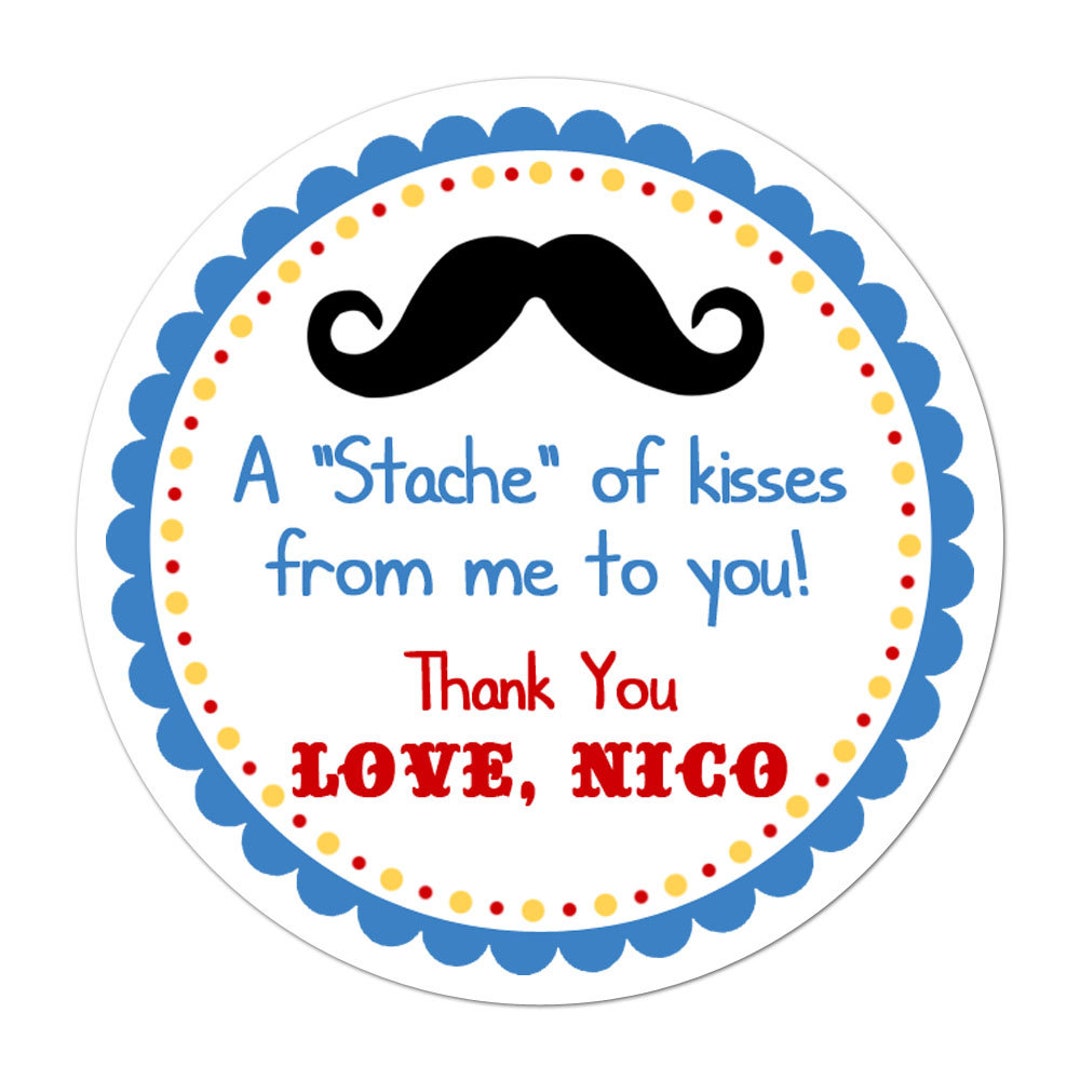 Little Mister Mustache Stickers, Mustache Birthday Party, Mustache ...
