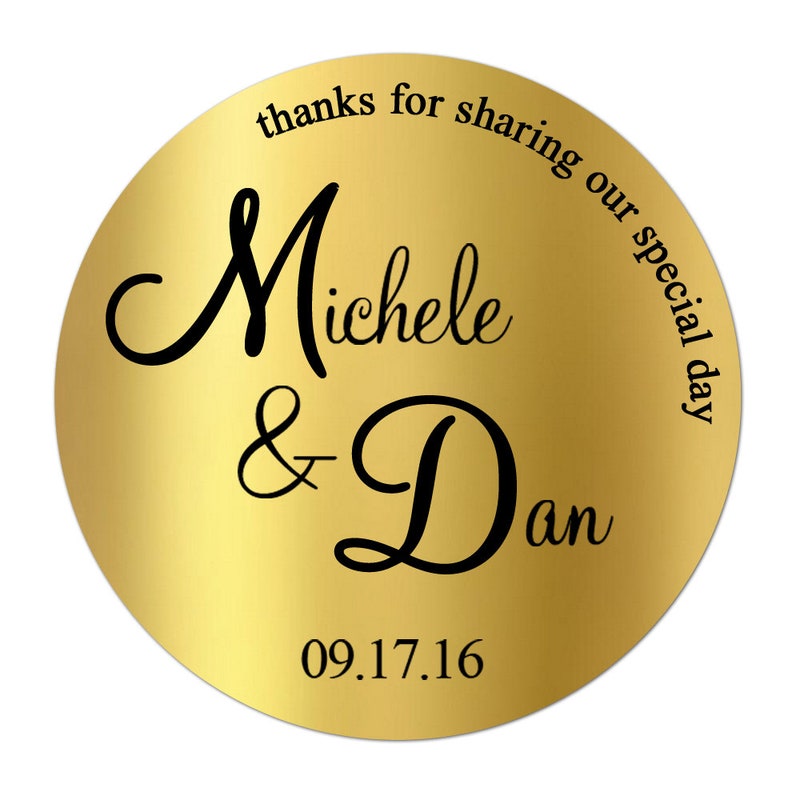 Gold Foil Stickers - Etsy