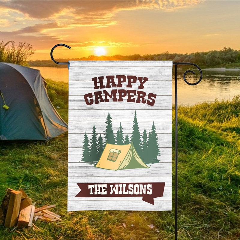 Camping Flag - Etsy