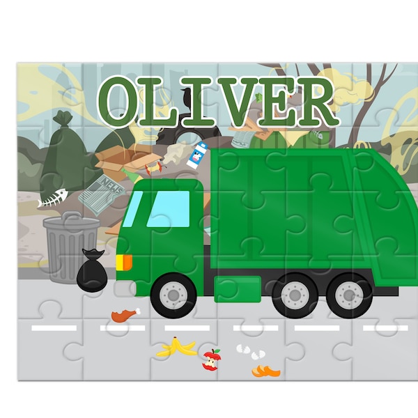 Garbage Truck - Etsy