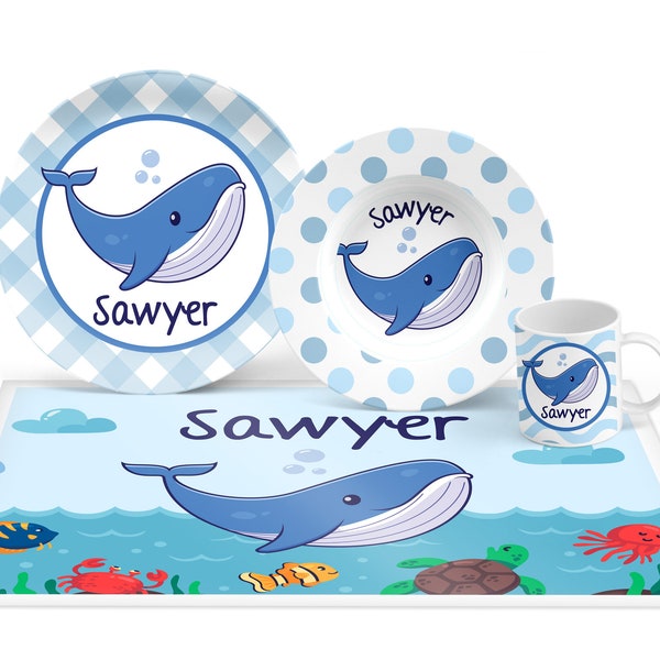 Whale Plates - Etsy