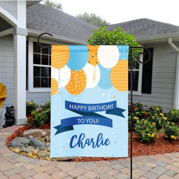 Birthday Flags - Etsy