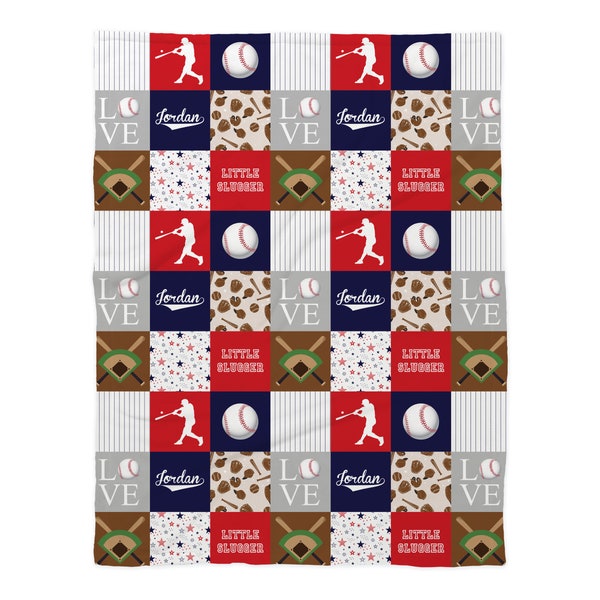 Baseball Baby Quilt - Etsy