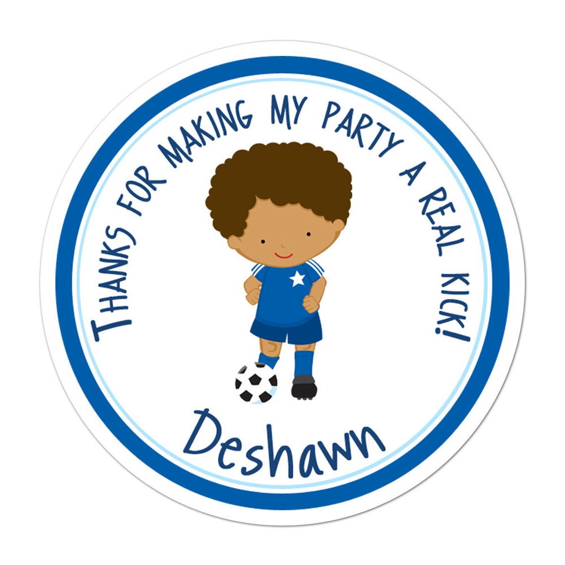 Soccer Stickers, Soccer Birthday Party, Soccer Party Stickers ...