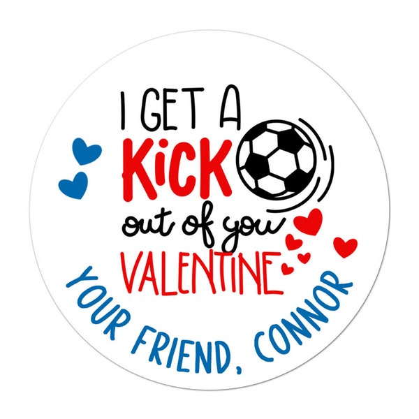 Soccer Valentine - Etsy