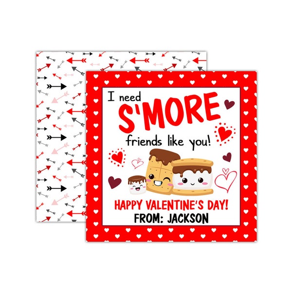 Smores Valentine - Etsy