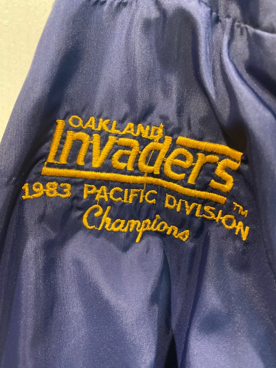 Vintage Rare Logo 7 1983’ USFL Oakland Invaders Pacif… - Gem