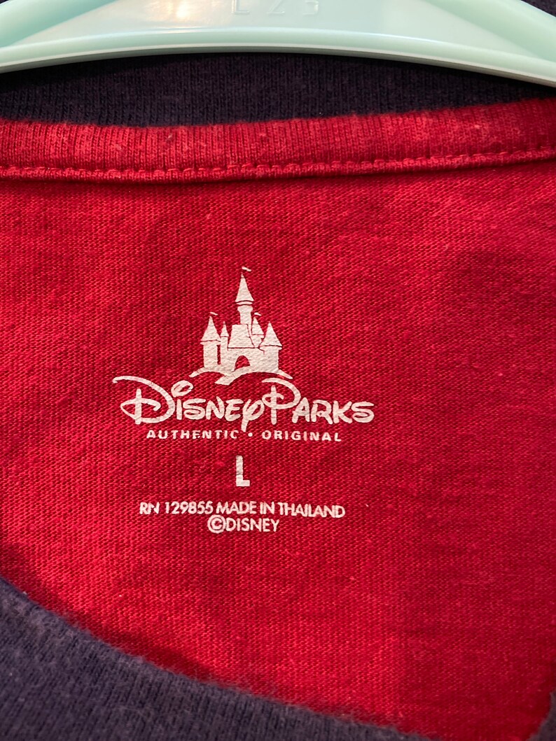 Disneyland 1955 Mickey Mouse Embroidered Original Script - Etsy