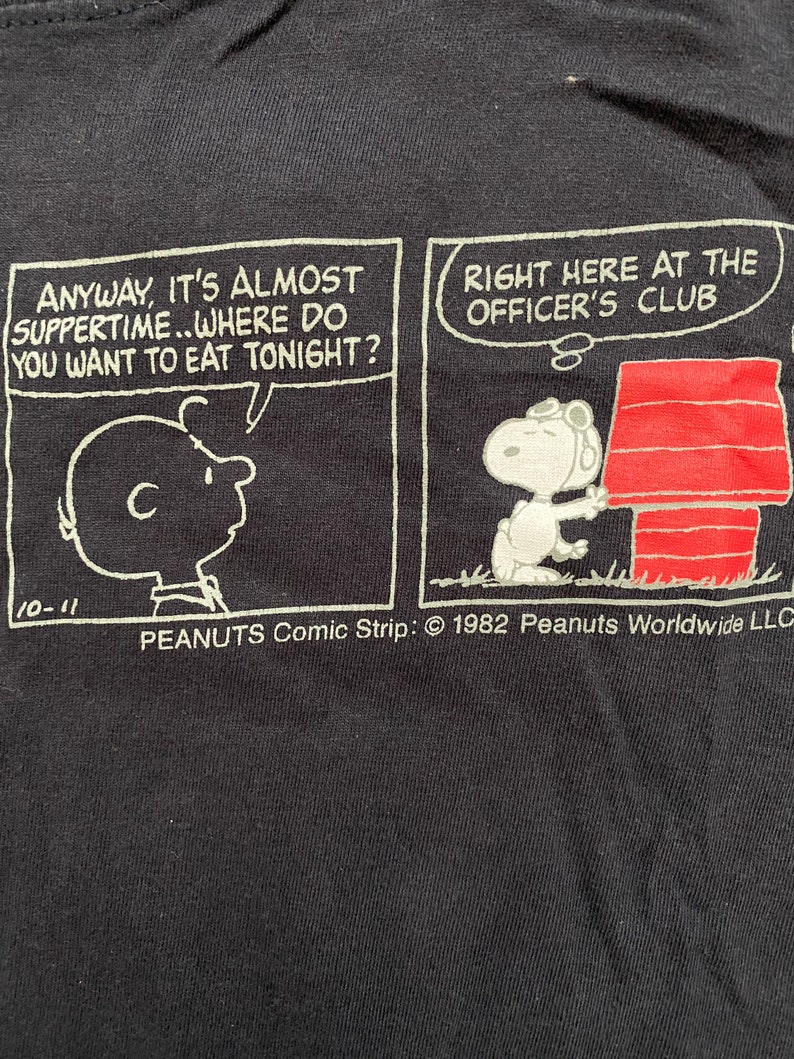 Vtg 80's Peanuts Comic Strip the World Famous Beagle Long | Etsy