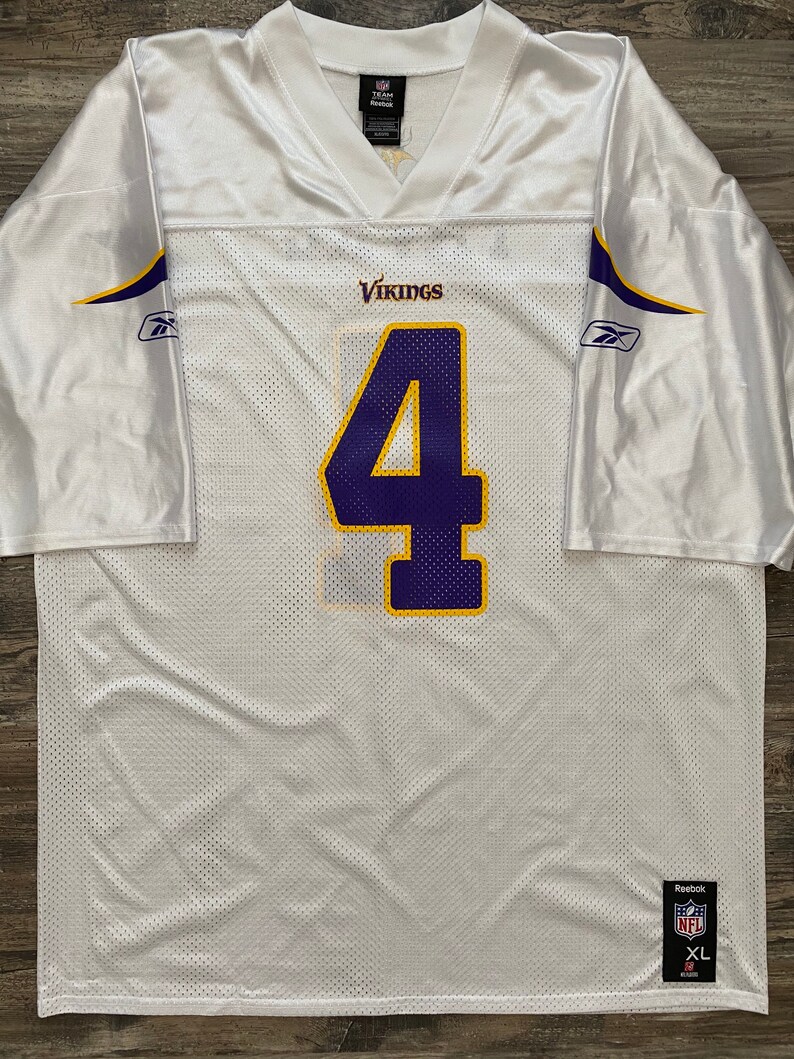 Brett Farve Minnesota Vikings Vtg. Reebok NFL Team Players | Etsy