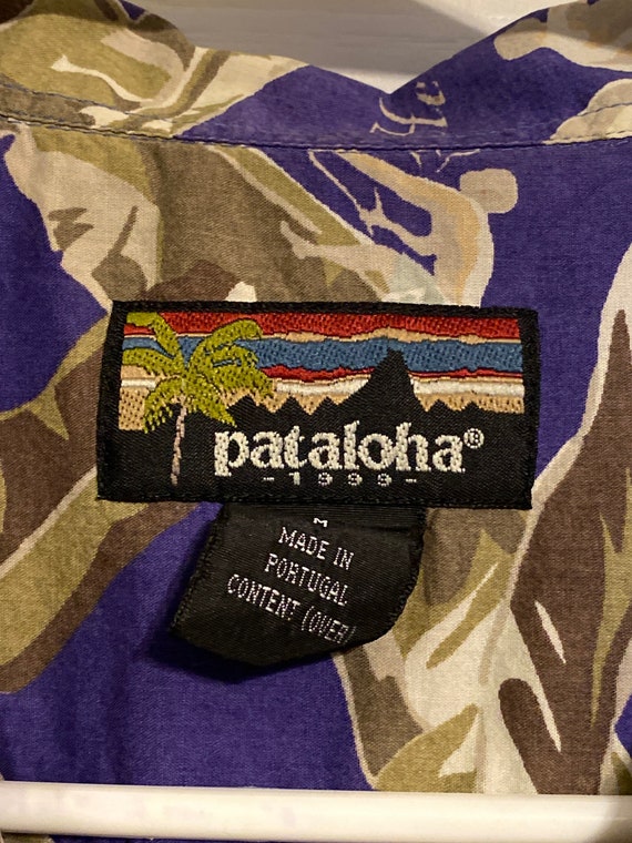 Vtg RARE 90’s Patagonia Pataloha Hawaiian Shirt Sz M … - Gem