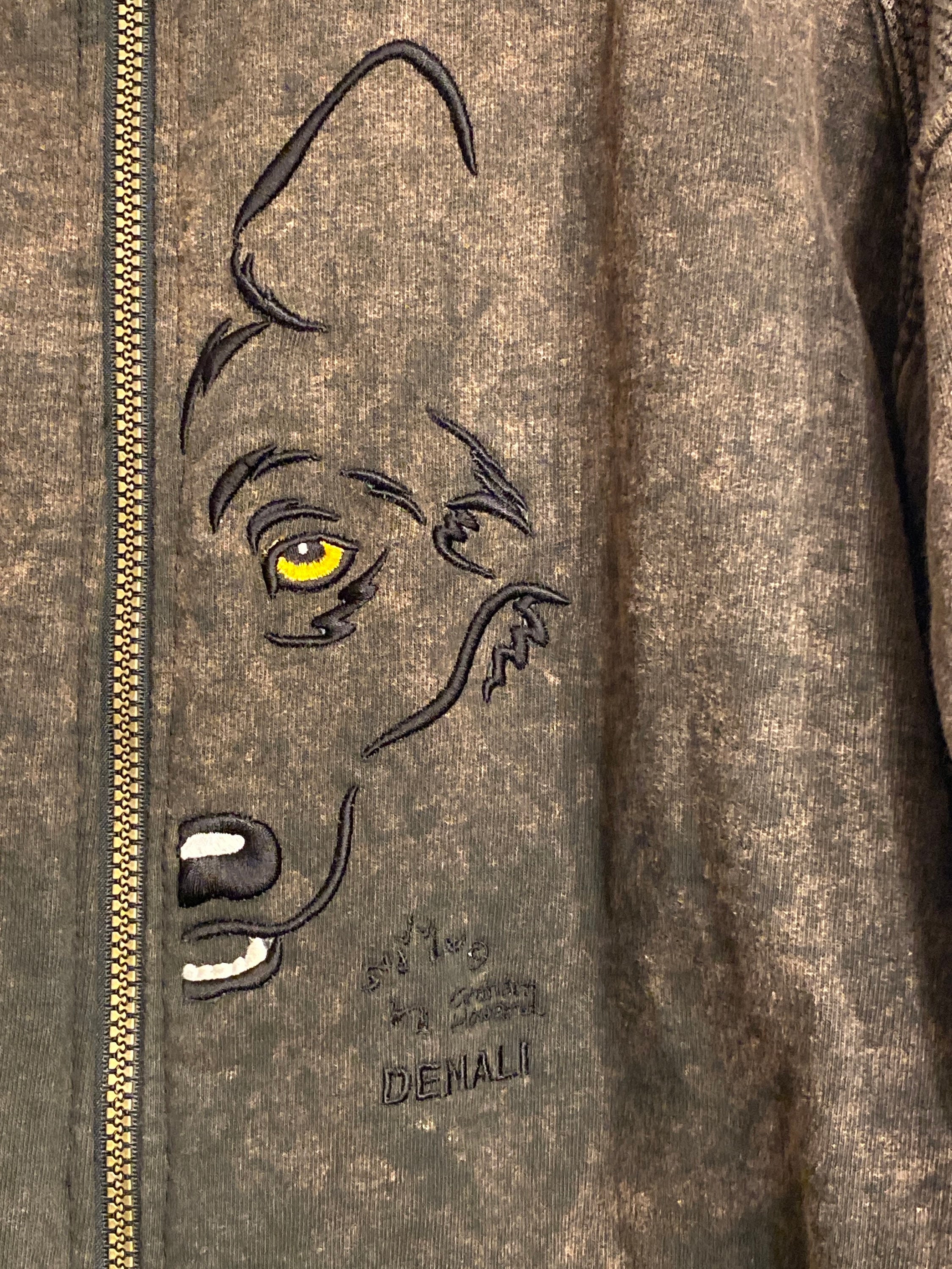 Graham Howard Designs Mens XL Full Zip Fleece Jacket Brown | Etsy