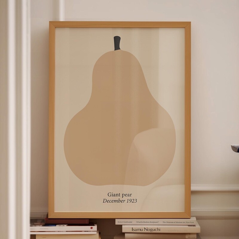 Pear Wall Art - Etsy