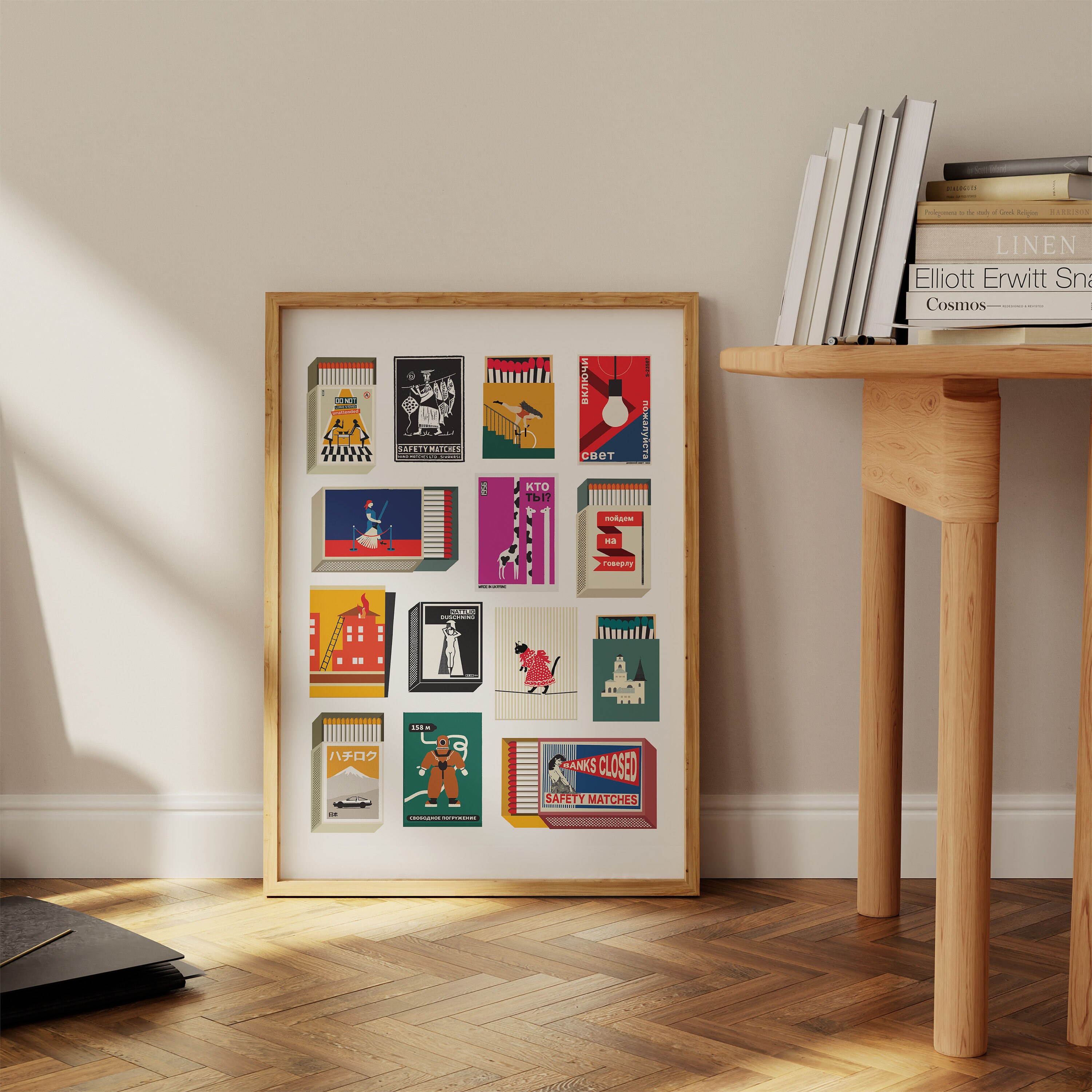 Matchbox Print – matchbox Art – Exhibition Wall Art – vintage Wall Art ...