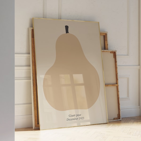 Pear Wall Art - Etsy