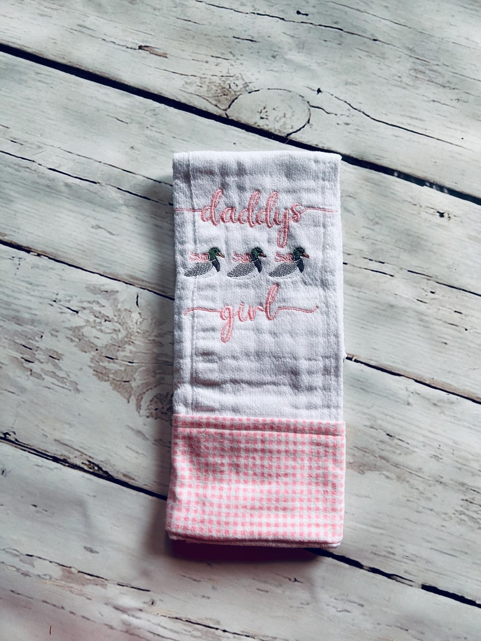 Custom Duck Baby Burp Cloths: Embroidered Gerber Cloth Diaper - Etsy