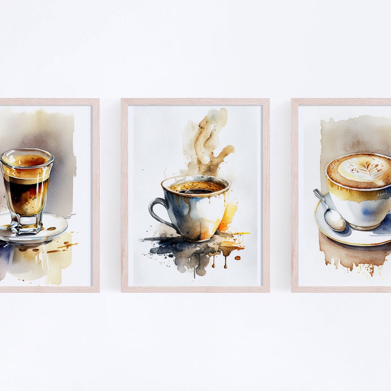 Coffee Shop Art - Etsy